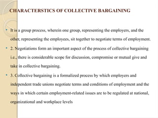 collective bargaining PPT for M.Sc Nursing | PPTX