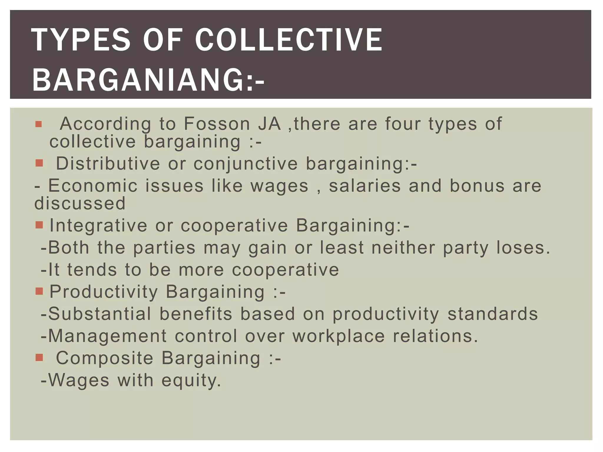 Collective barganing ppt | PPTX