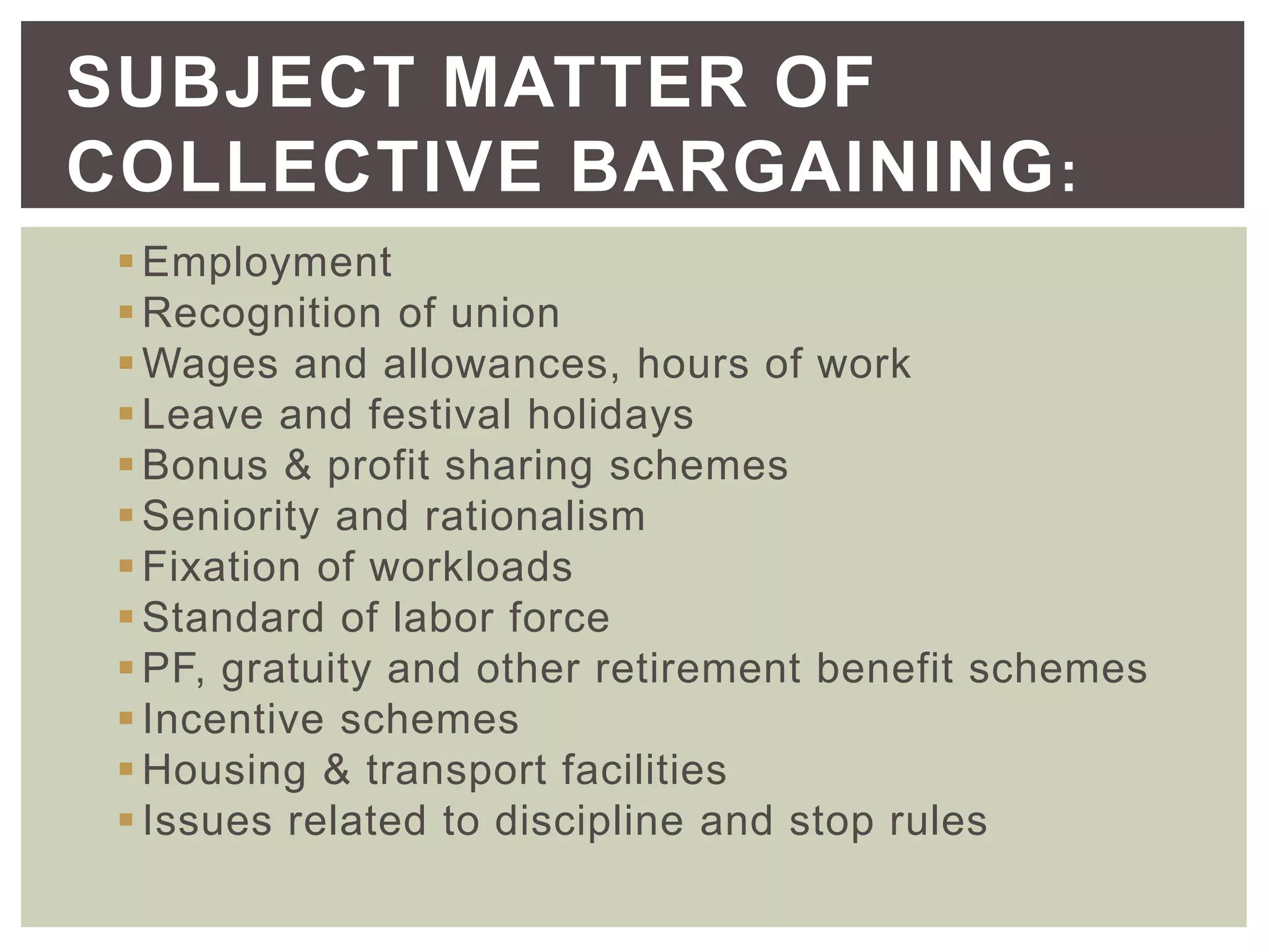 Collective barganing ppt | PPTX