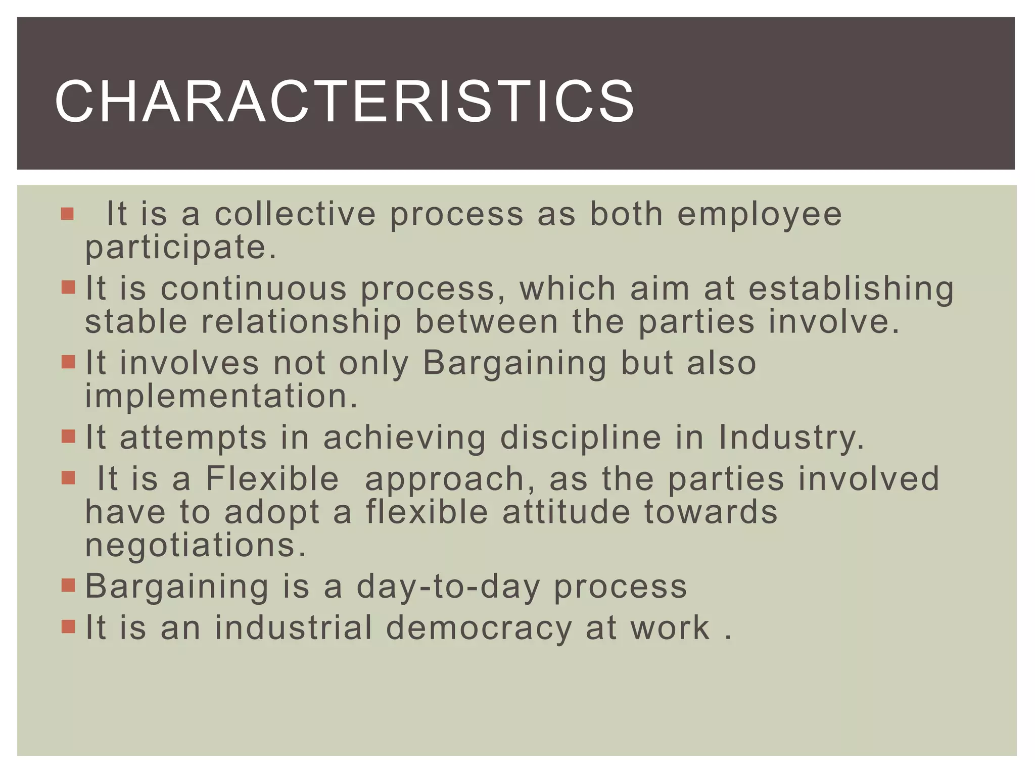 Collective barganing ppt | PPTX