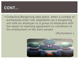 Collective barganing ppt | PPTX