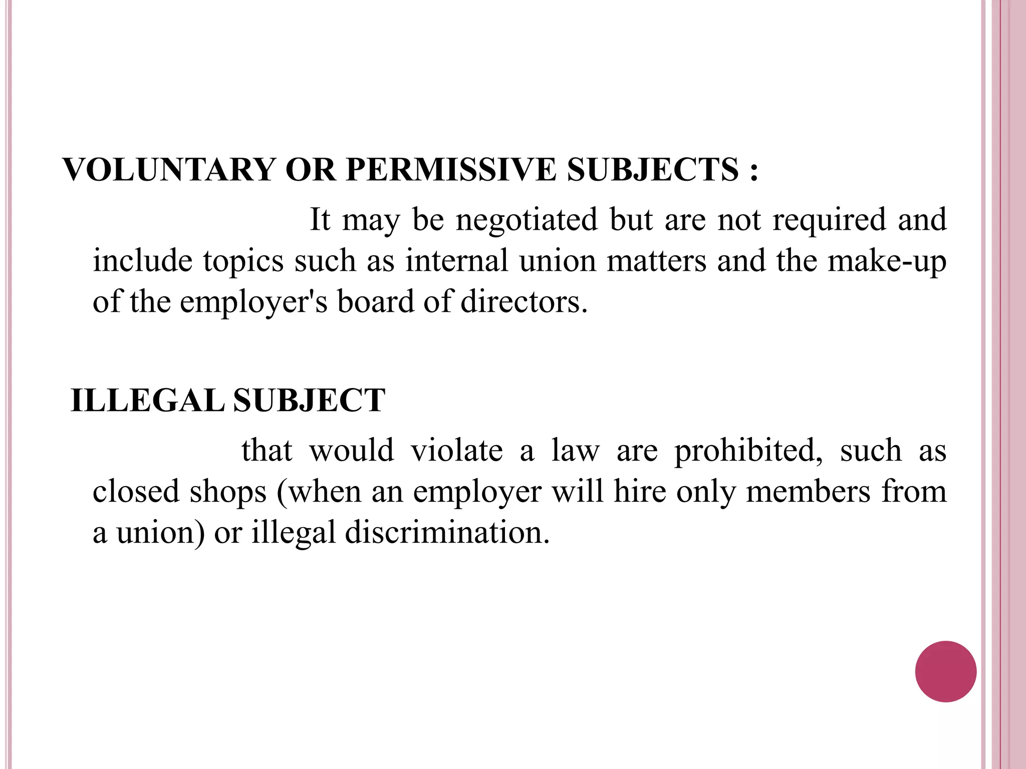 Collective bargaining process Vs Collective agreement | PPT Collective bargaining process Vs Collective agreement | PPT