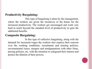 Collective bargaining process Vs Collective agreement | PPT
