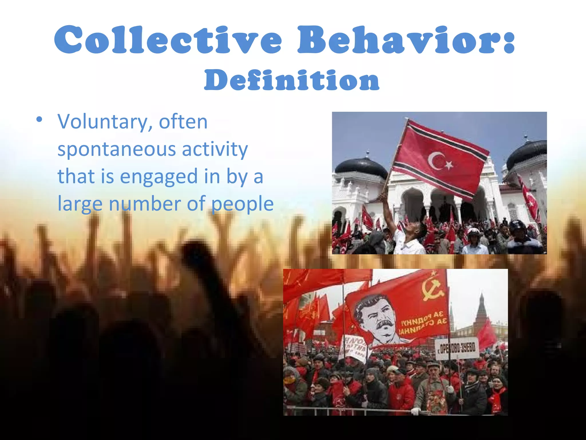 Collective behavior | PPT