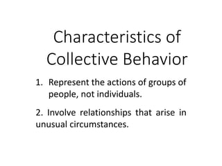 Collective behavior | PPTX