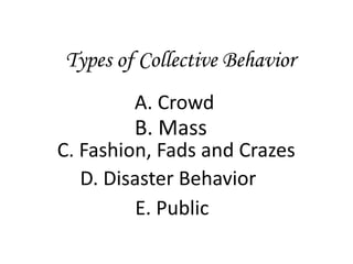 Collective behavior | PPTX