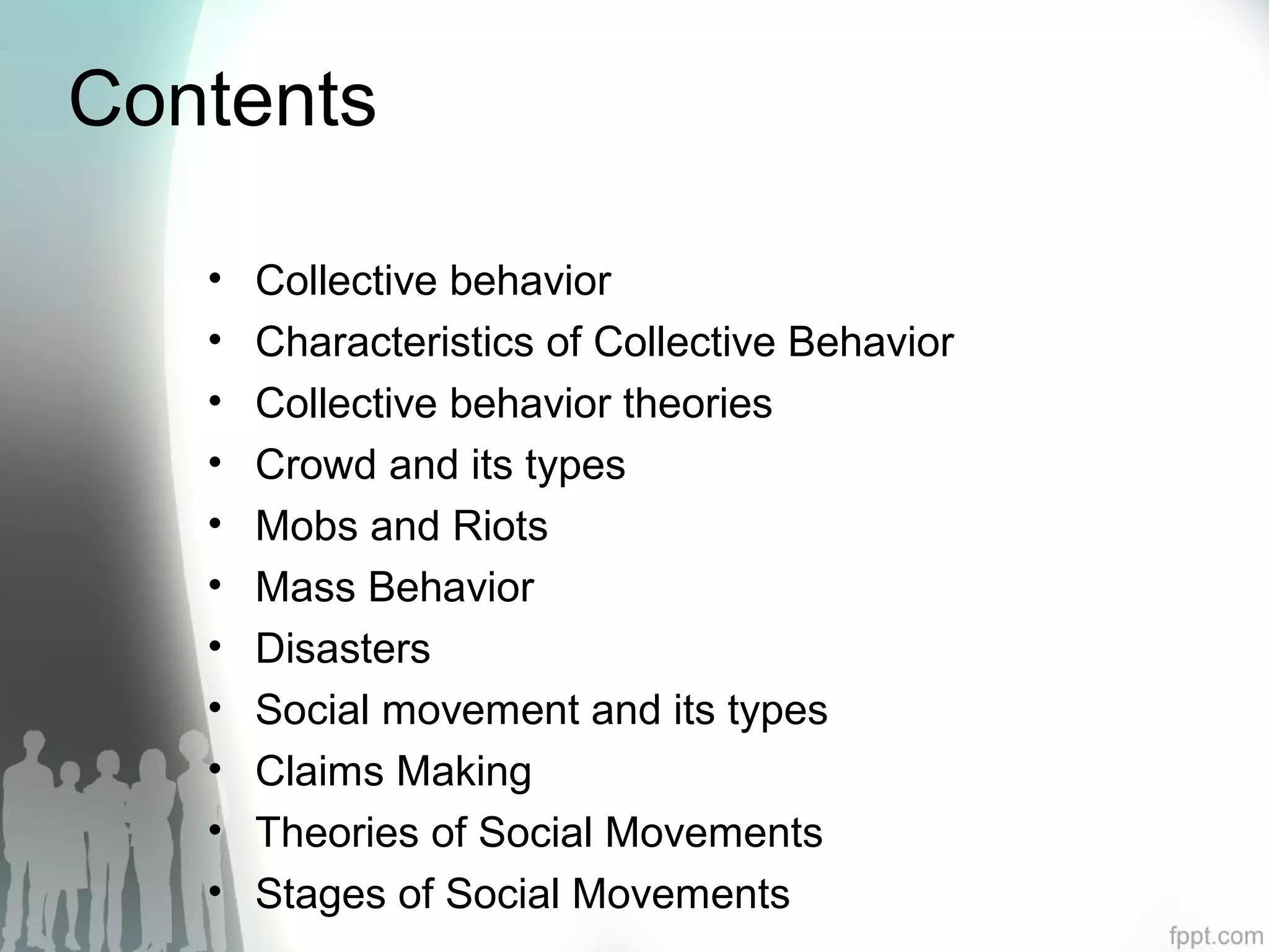 Collective behavior and social movements | PPT