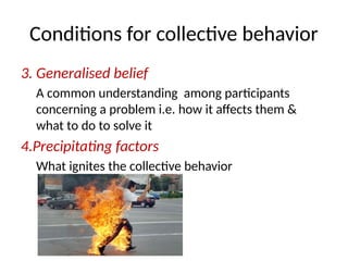 Collective behaviour .pptx sociology course | PPTX