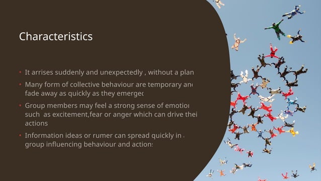 collective behaviour of people in a .pptx