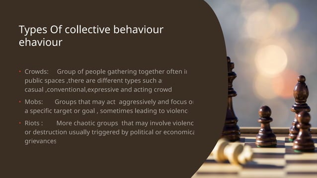collective behaviour of people in a .pptx