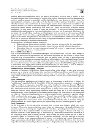 Collective behaviour and social movements a conceptual review | PDF