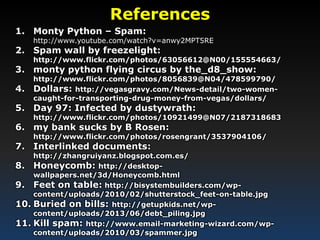 Collective Classification for Spam Filtering - CISIS 2011 | PPT