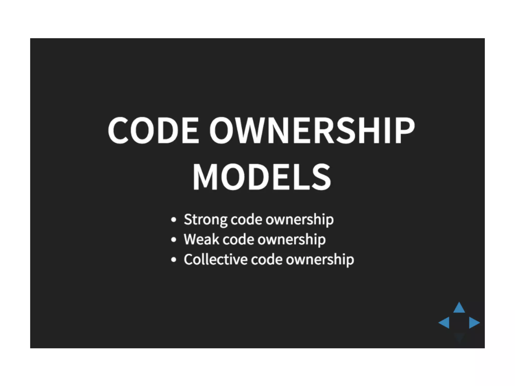 Collective code ownership in Extreme Programming | PPT