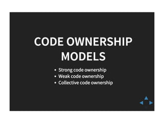 Collective code ownership in Extreme Programming | PPT