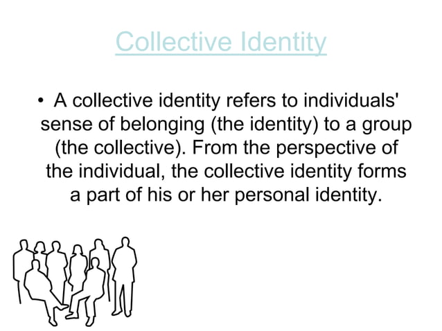 Collective identity | PDF