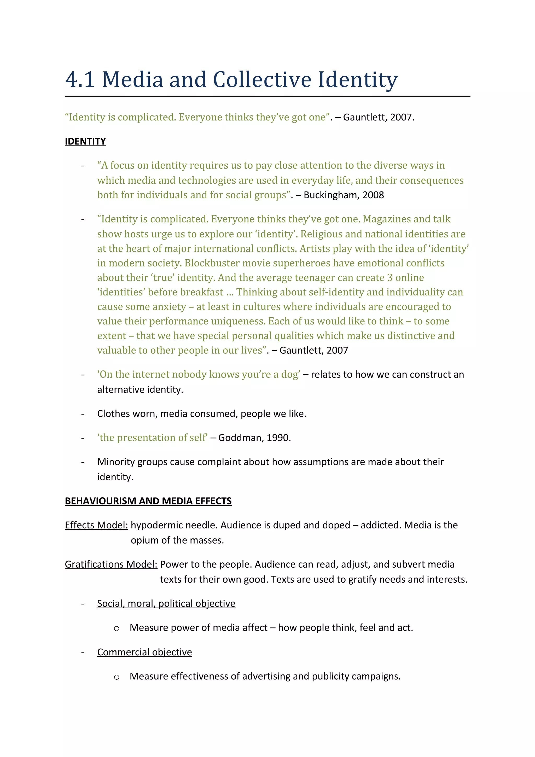 Collective identity | DOC