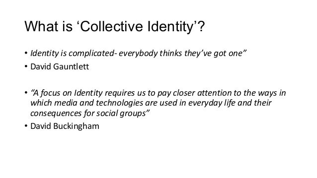 Collective Identity Introduction and Theory