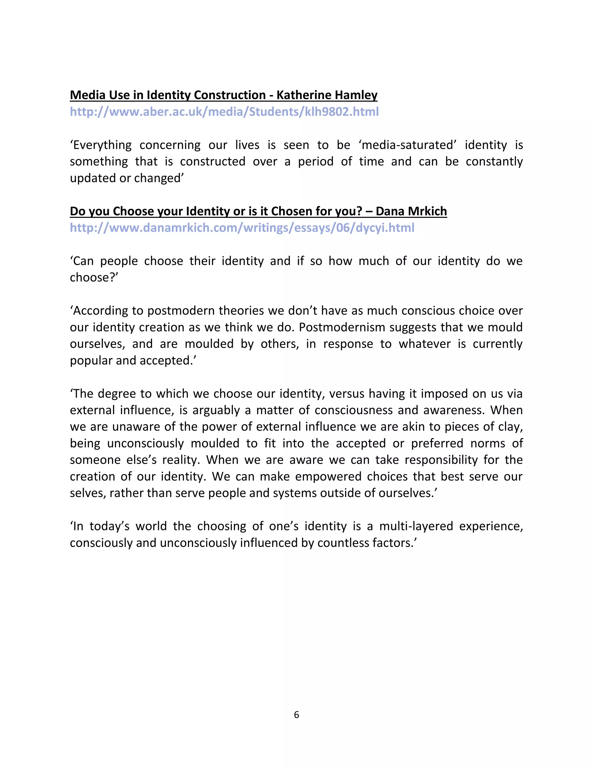 Collective ID quotes and key words | PDF