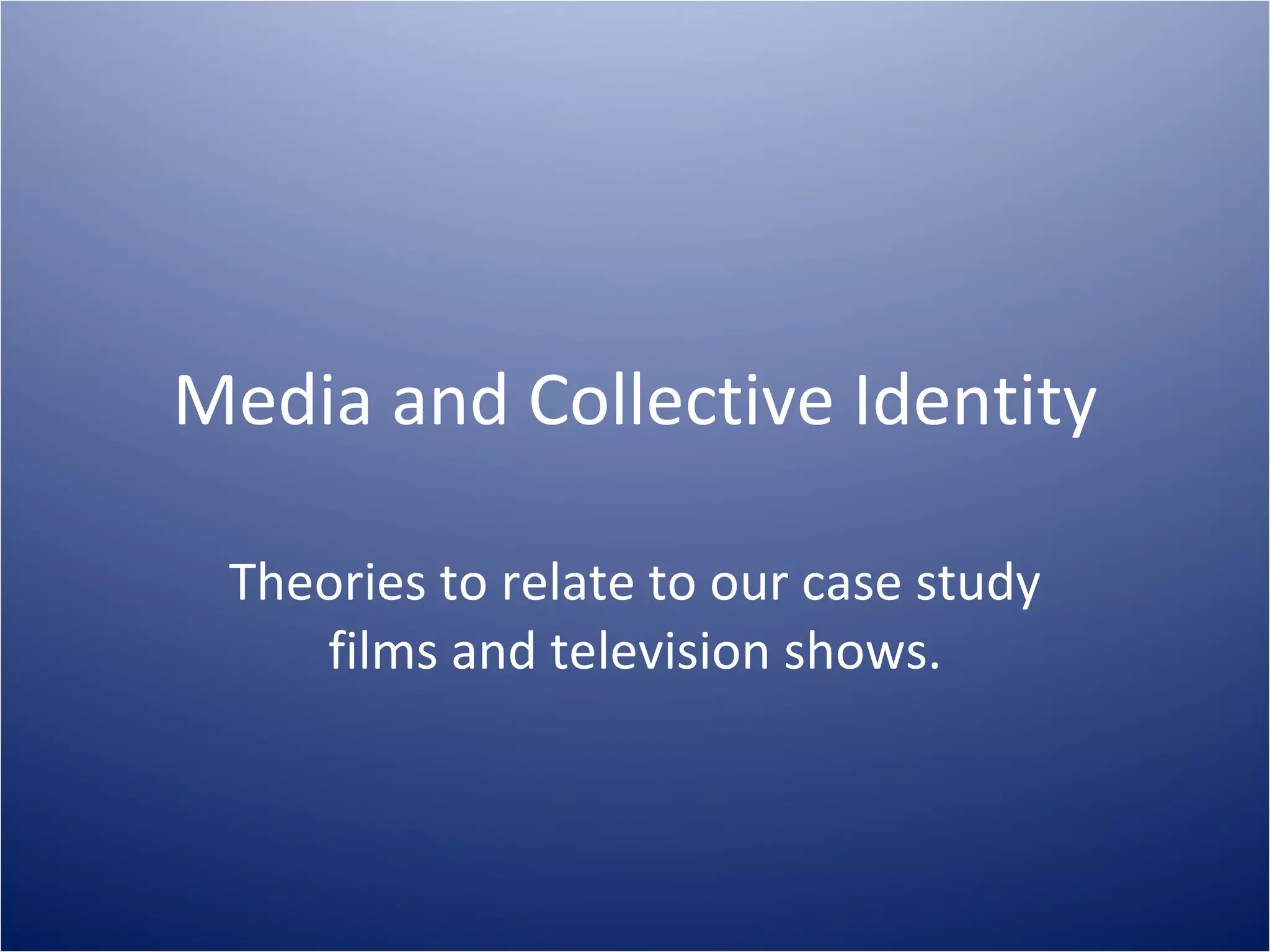 Collective id theory and examples | PPT