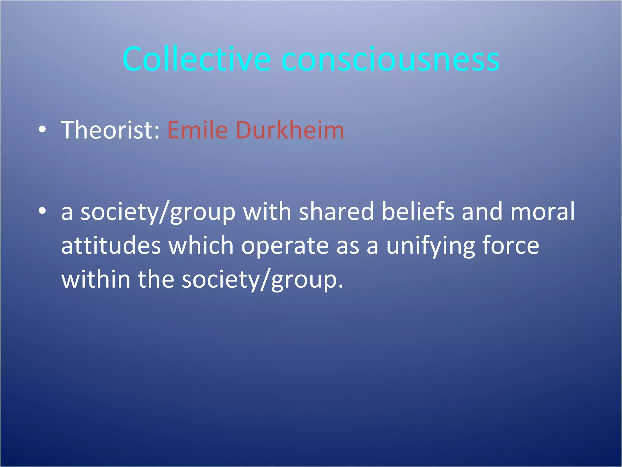 Collective id theory and examples | PPT