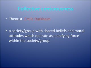 Collective id theory and examples | PPT