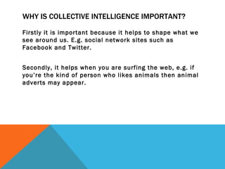 Collective Intelligence | PPT