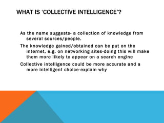 Collective Intelligence | PPT
