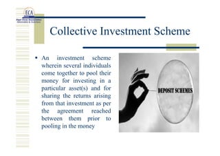 Collective Investment Scheme & SEBI | PDF