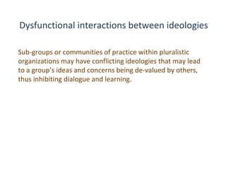 Collective learning in organizations | PPT