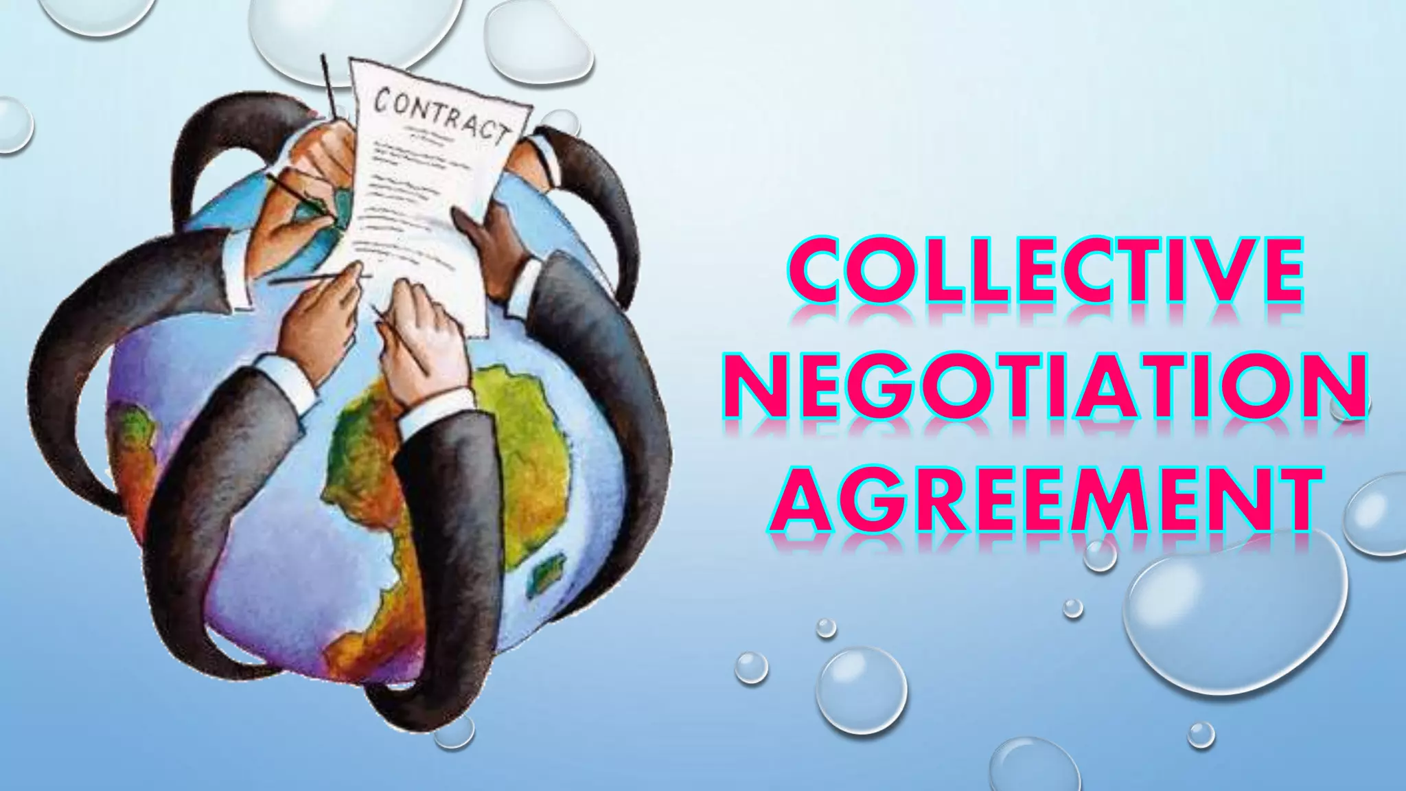 Collective negotiaton agreement | PPTX