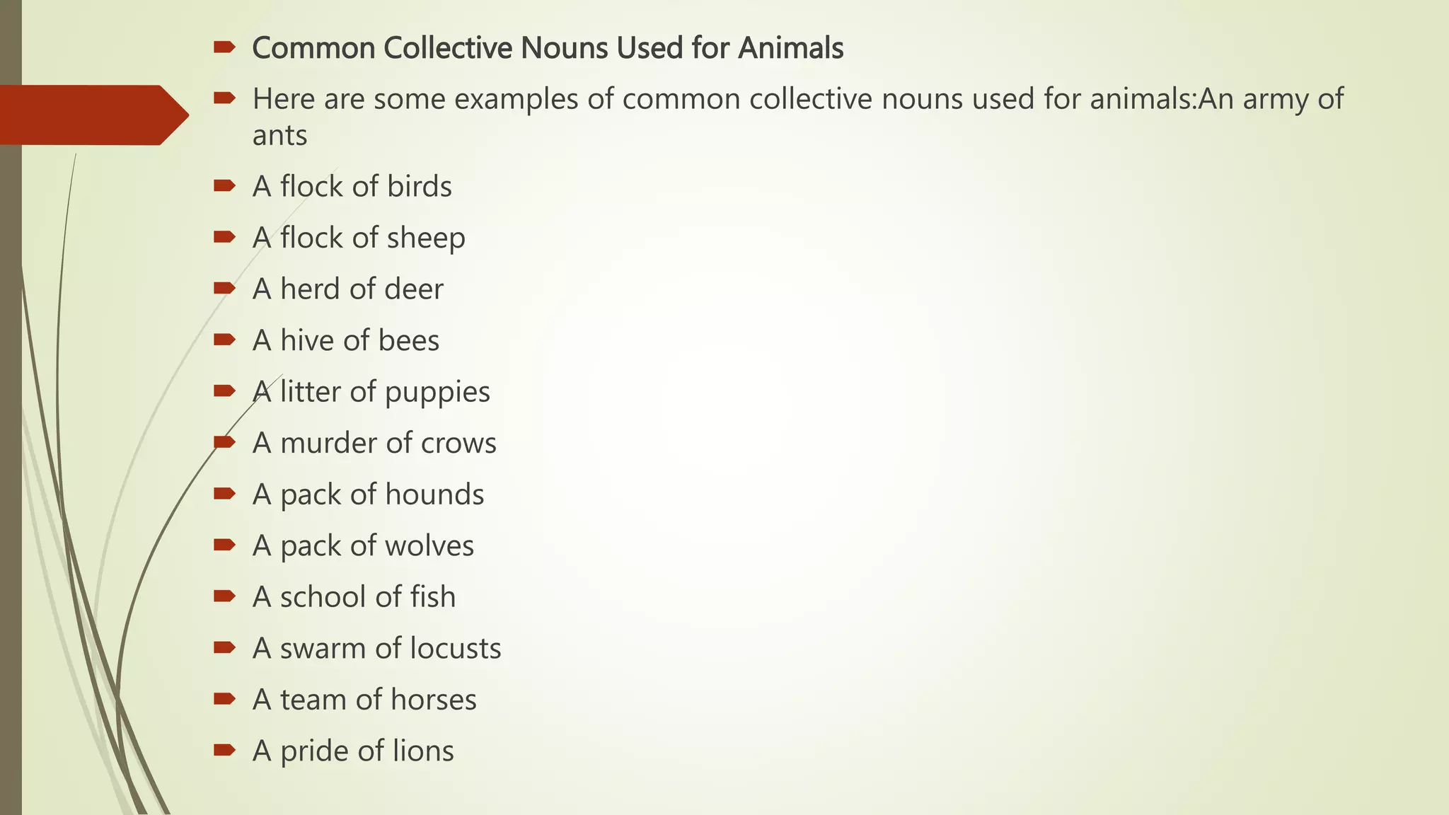 Collective Noun.pptx | Birds | Pets