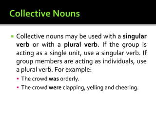 Collective Nouns | PPTX