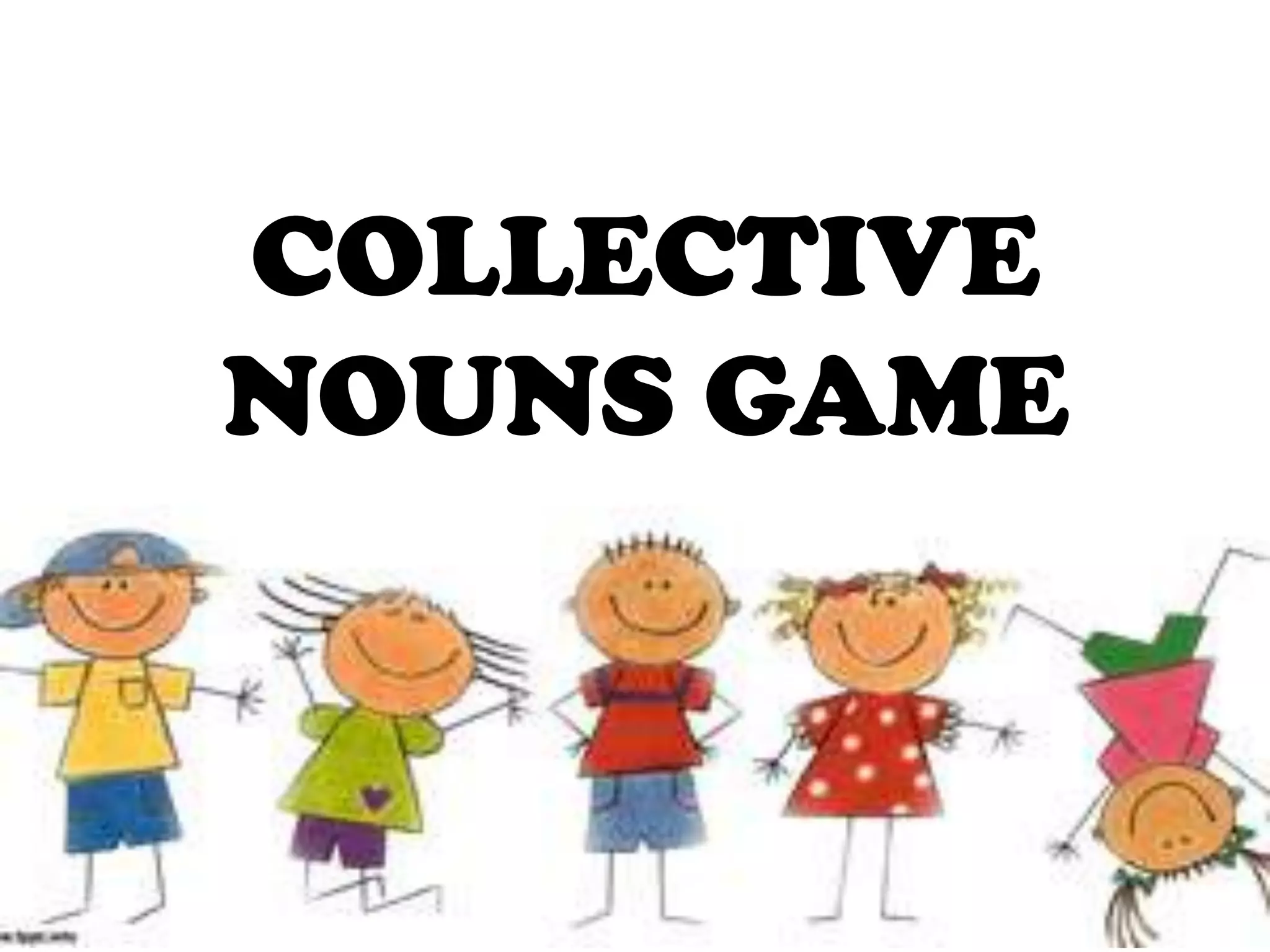 Collective nouns game | PPTX
