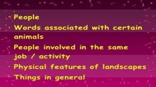 Collective nouns ppt | PPTX