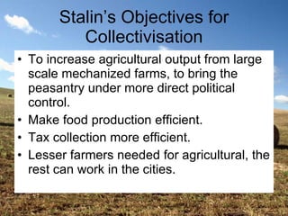 Collectivisation In Russia | PPT