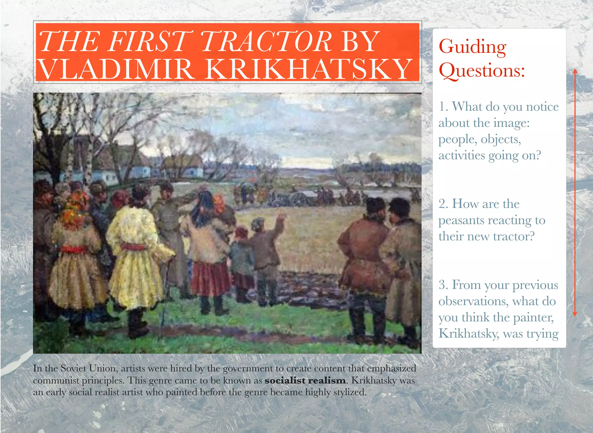 Collectivization and Propaganda in Stalin's Soviet Union | PPT