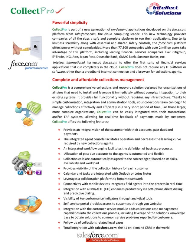 Collect Pro Datasheet | PDF