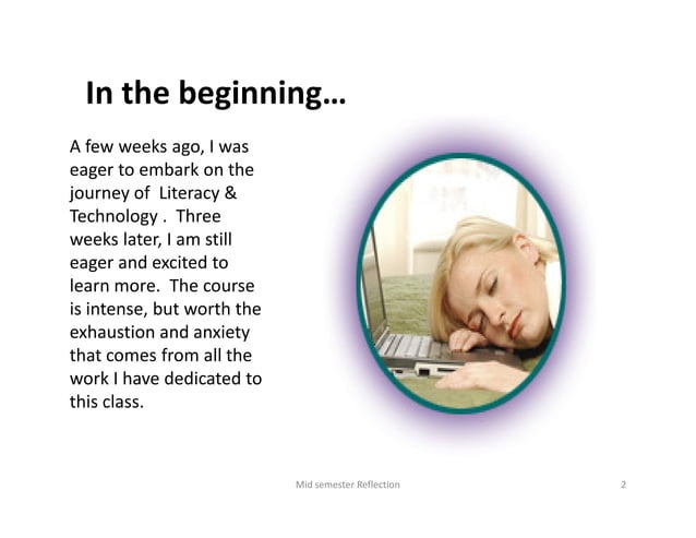 Colleen Mid Term Reflection | PPT