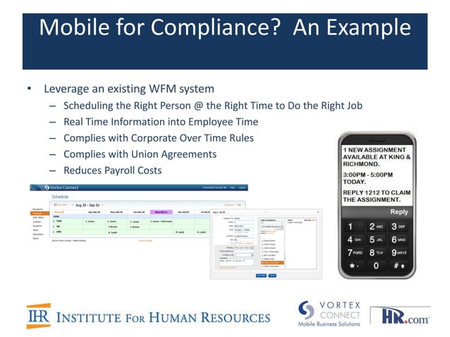 Vortex Connect Mobilizing your Current HR System | PPT