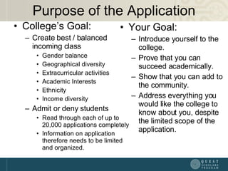 College Application Binder Final | PPT