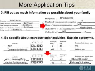 College Application Binder Final | PPT