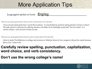 College Application Binder Final | PPT