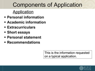 College Application Binder Final | PPT