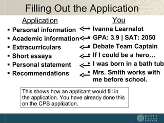 College Application Binder Final | PPT