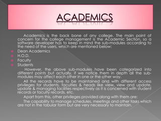 College management project | PPTX