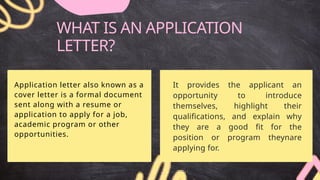 How to make an effective college application | PPTX