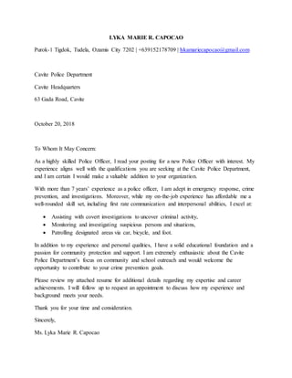 College Admission Letters