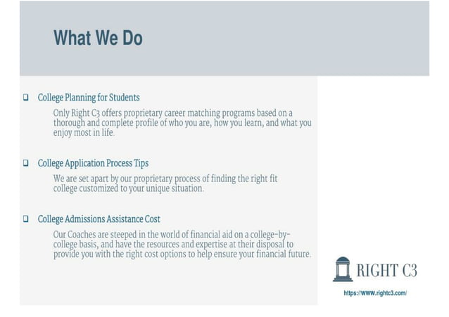College Admission Planning And Process | PDF