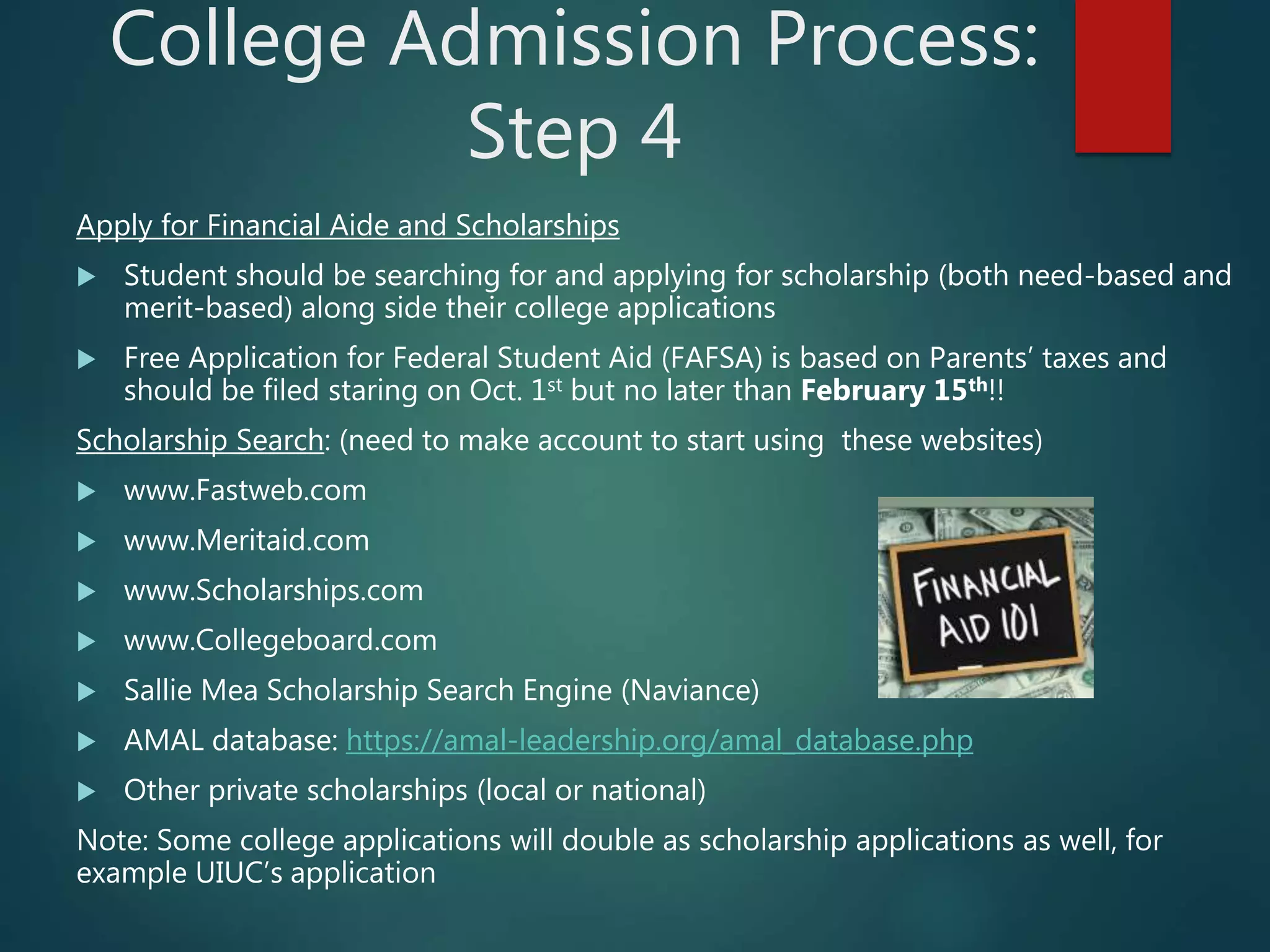 College Admission Presentation 3-26-2022.pptx | College Planning | College Education