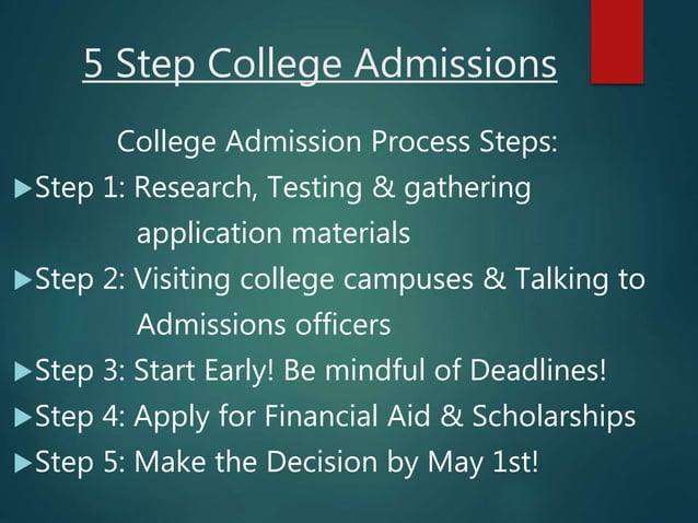 College Admission Presentation 3-26-2022.pptx | College Planning ...